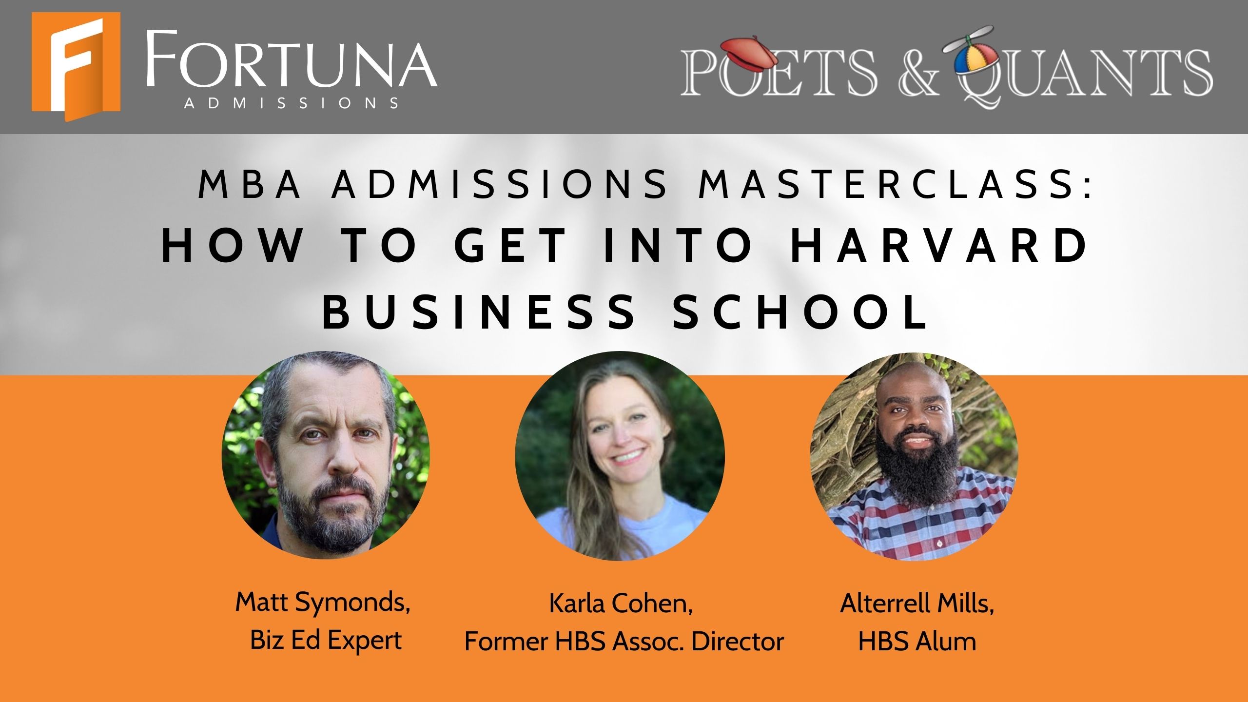 MBA Admissions Masterclass: How To Get Into Harvard Business School